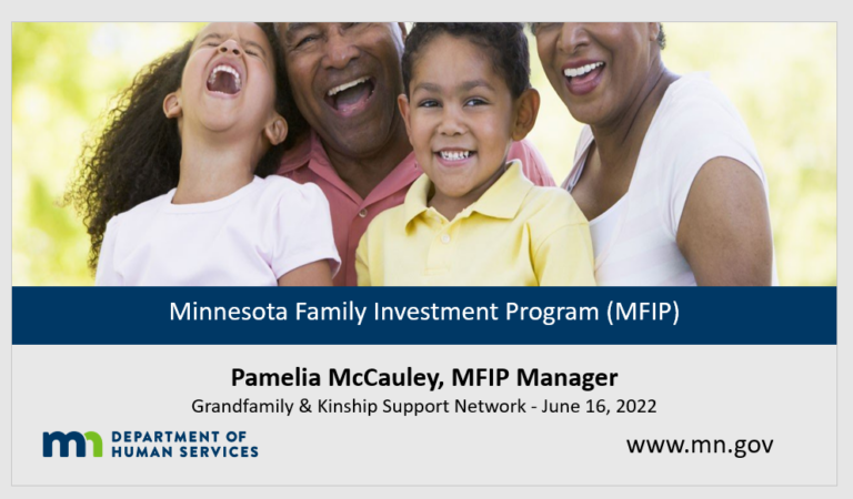 Child-Only Assistance for Kinship Families and Grandfamilies ...